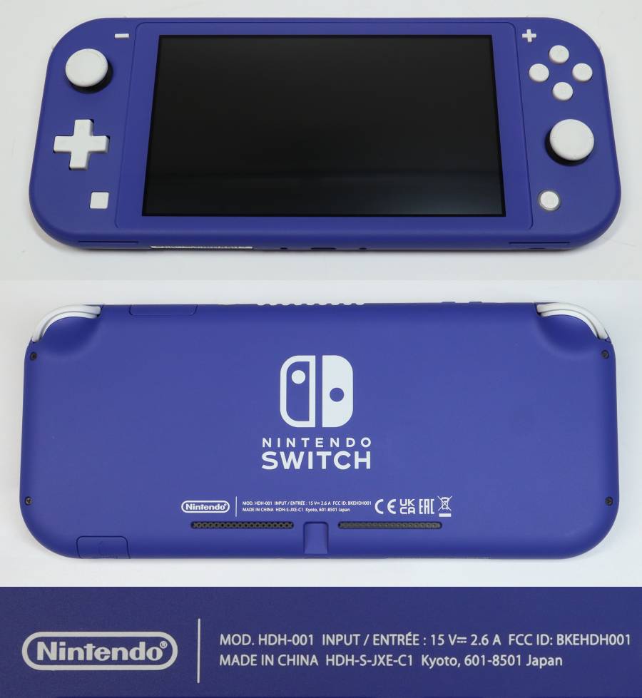 日本代購代標第一品牌【樂淘letao】－I10102任天堂 Nintendo Switch Lite スイッチ ライト MOD.HDH-001 HDH-S-JXE-C1 ブルー 初期化済み
