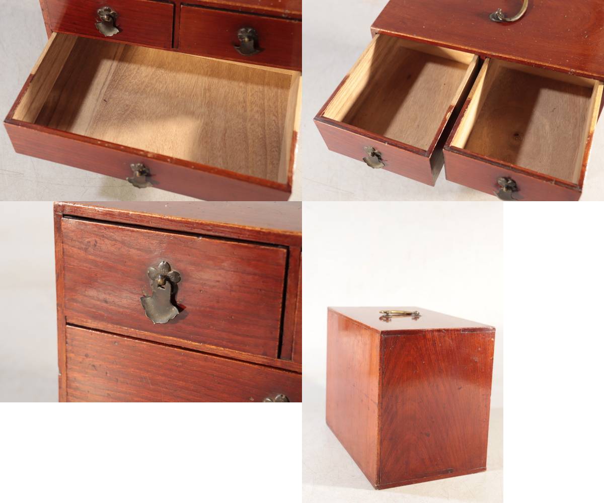 日本代購代標第一品牌【樂淘letao】－E193 欅針箱/ケヤキ/裁縫箱/時代箱/小物入れ/古道具/和家具/収納箱/52827