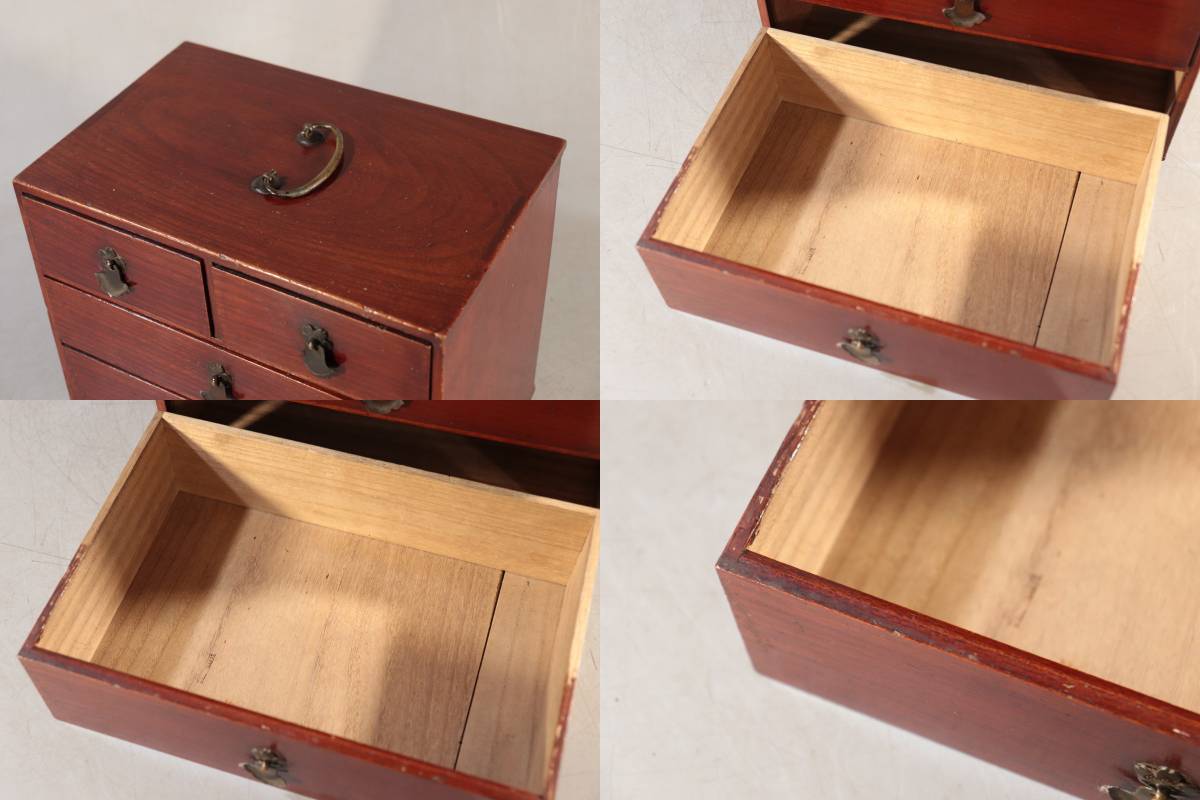 日本代購代標第一品牌【樂淘letao】－E193 欅針箱/ケヤキ/裁縫箱/時代箱/小物入れ/古道具/和家具/収納箱/52827