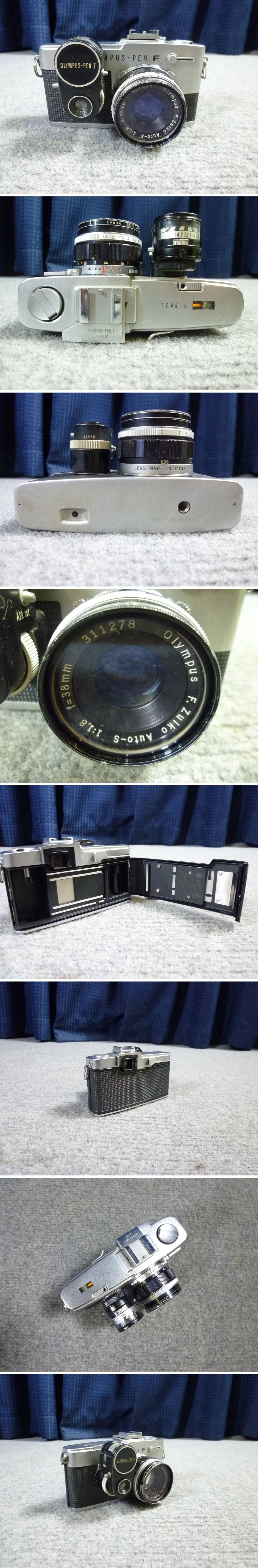 代購代標第一品牌－樂淘letao－ OLYMPUS オリンパス PEN F F.ZUIKO 1:1.8 f=38mm フィルムカメラ 147