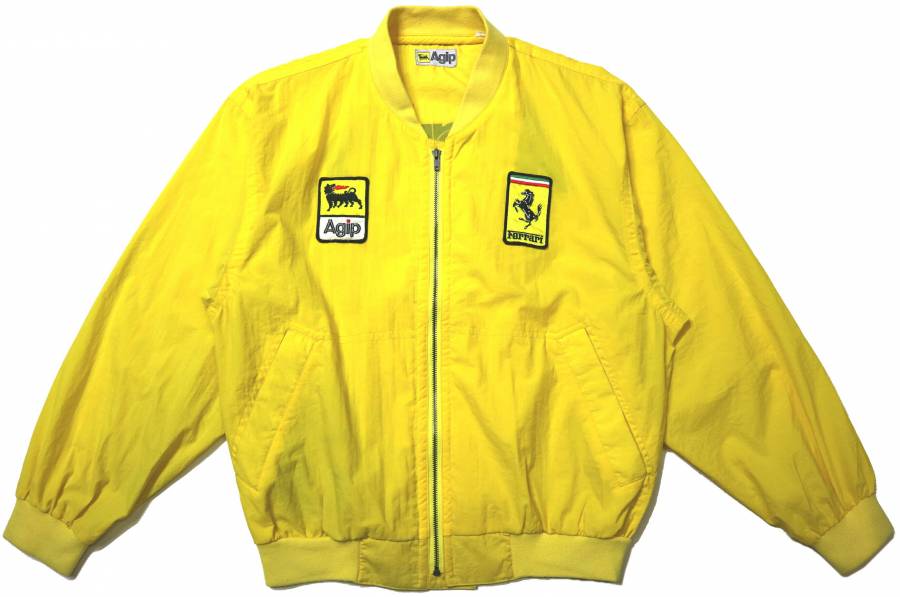 日本代購代標第一品牌【樂淘letao】－程度良好！ 80’s-90’s Agip アジップ フェラーリ 薄手 ナイロンジャケット M-Lサイズ ...