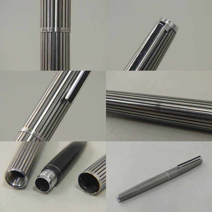 日本代購代標第一品牌【樂淘letao】－PILOT パイロット CUSTOM 18k-WG M H572 カスタム 万年筆 1-C059/1/60P