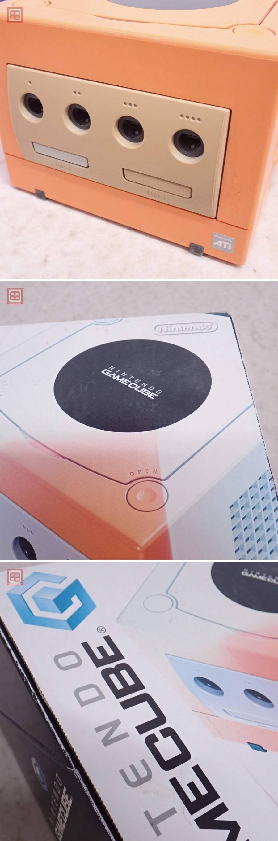 日本代購代標第一品牌【樂淘letao】－GC ゲームキューブ 本体 まとめて 3台セット 箱付 任天堂 ジャンク パーツ取りにどうぞ【20