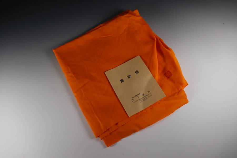 日本代購代標第一品牌【樂淘letao】－蔵出し品 備前焼 山下譲治 扁壷 高さ35cm