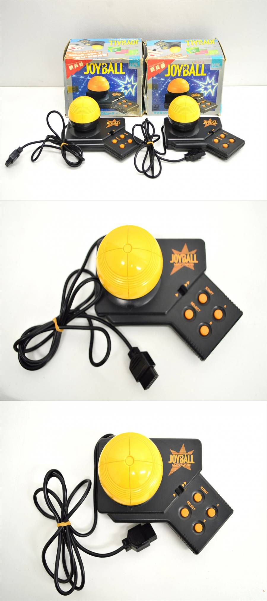 【樂淘letao】日本代購代標第一品牌－KM655 現状品 JOYBALL ジョイボール ファミコン用コントローラー 2点セット HAL研究所 任天堂 動作未確認