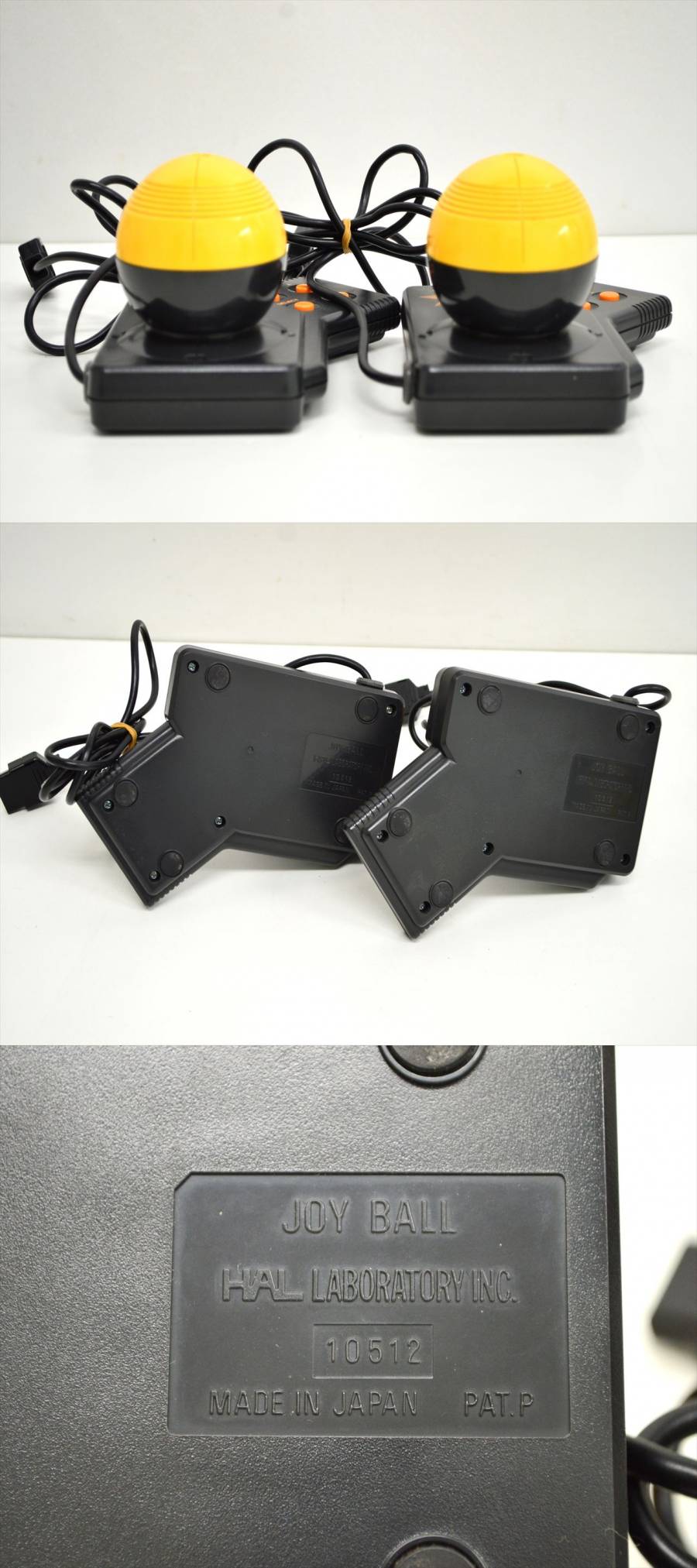 【樂淘letao】日本代購代標第一品牌－KM655 現状品 JOYBALL ジョイボール ファミコン用コントローラー 2点セット HAL研究所 任天堂 動作未確認