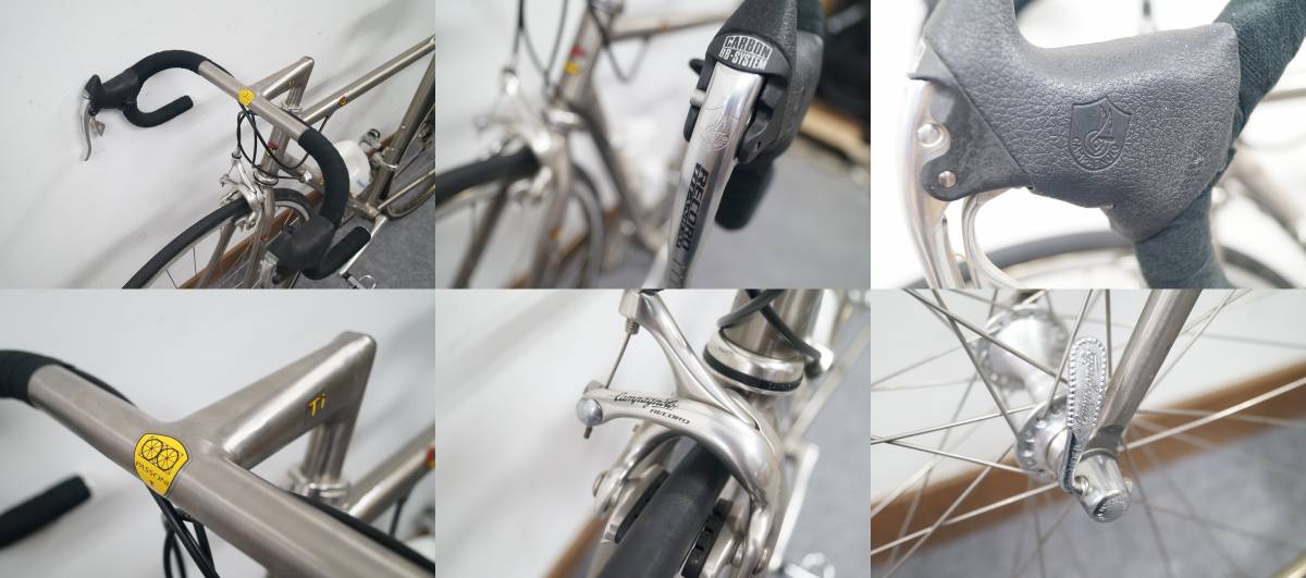 日本代購代標第一品牌【樂淘letao】－chinelli PASSONI製 チタン パッソーニ ロードバイク サイズ530 チタン製【 中古品 / 試乗動作確認済み