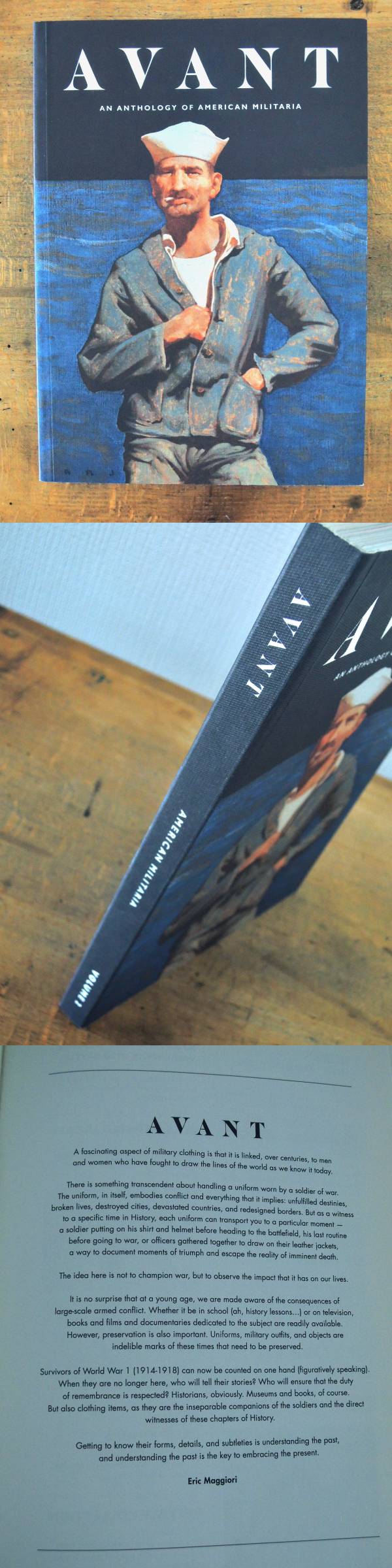 日本代購代標第一品牌【樂淘letao】－希少AVANTアバンVol.3英語ビンテージ資料フランス洋書フレンチワークウェアEUROユーロ古着アート書籍フランス写真集FULL GEAR ...