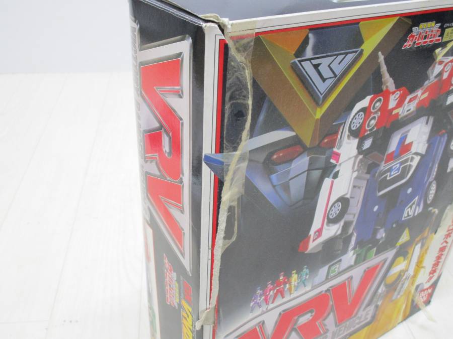 日本代購代標第一品牌【樂淘letao】－【ダメージ大/ジャンク品】HO-733 BANDAI バンダイ 激走戦隊カーレンジャー DX VRVロボ ジャンク品