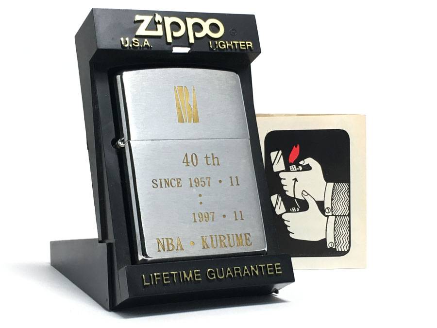 日本代購代標第一品牌【樂淘letao】－美品 ZIPPO ジッポー 40th SINCE 1957・11 - 1997・11 NBA ...