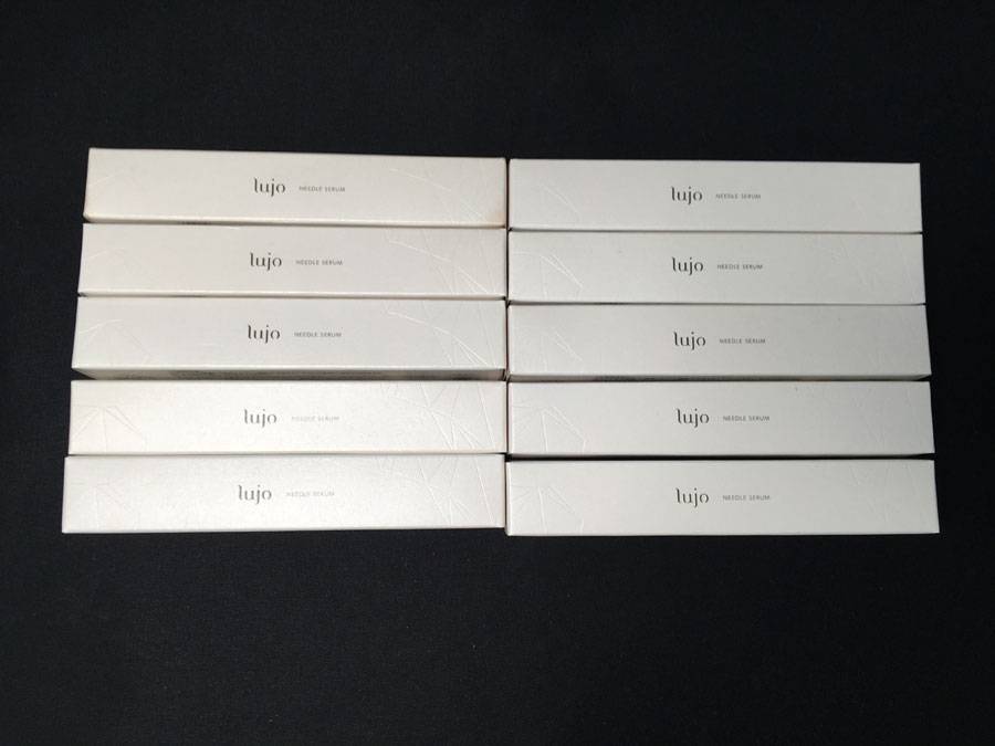 日本代購代標第一品牌【樂淘letao】－未開封！10個セット lujo ルジョー ニードルセラム 美容クリーム エイジングケア 塗る針美容液 9g