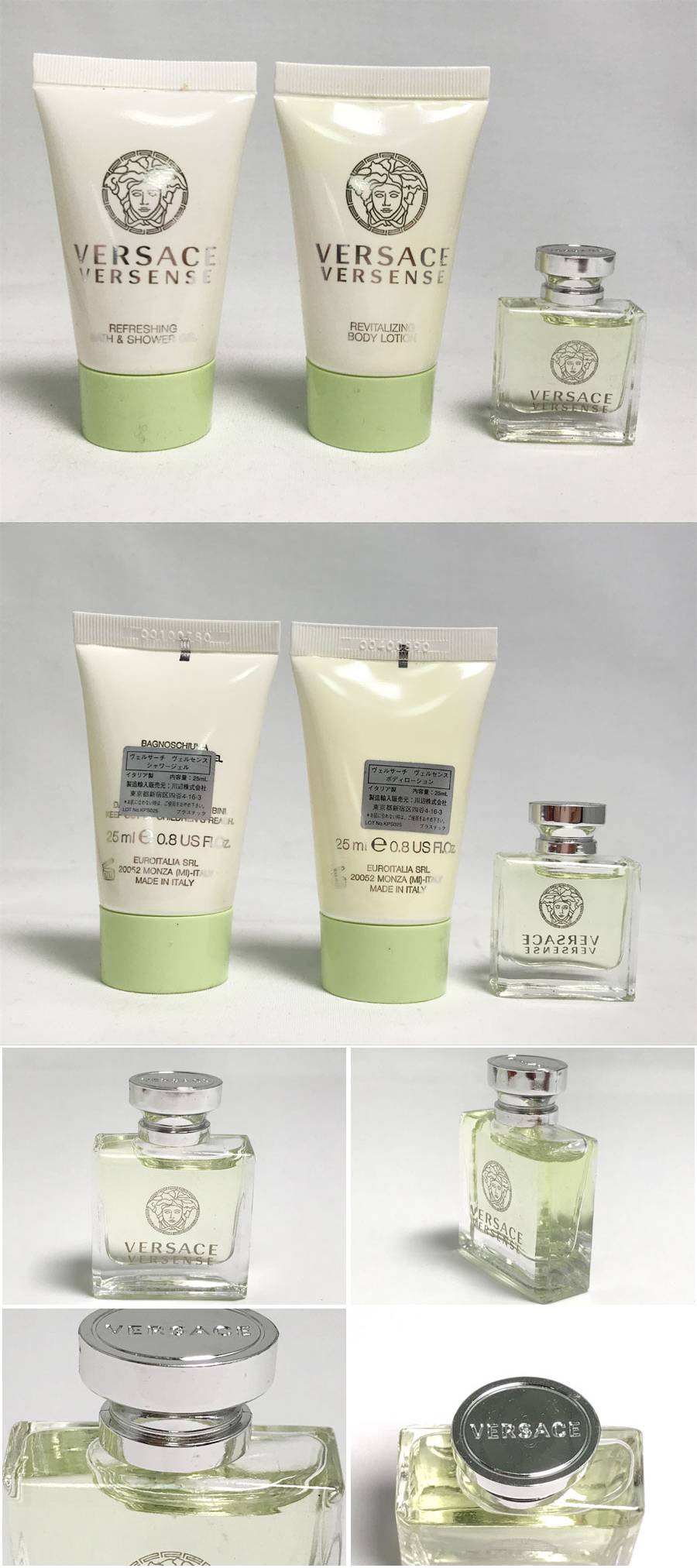 日本代購代標第一品牌【樂淘letao】－ 送料無料 香水おまとめ4点セット ヴェルサーチ ヴェルセンスコフレ・エルメス50ml・ジバンシィ100ml・オンブル ローズ フレーシュ50ml