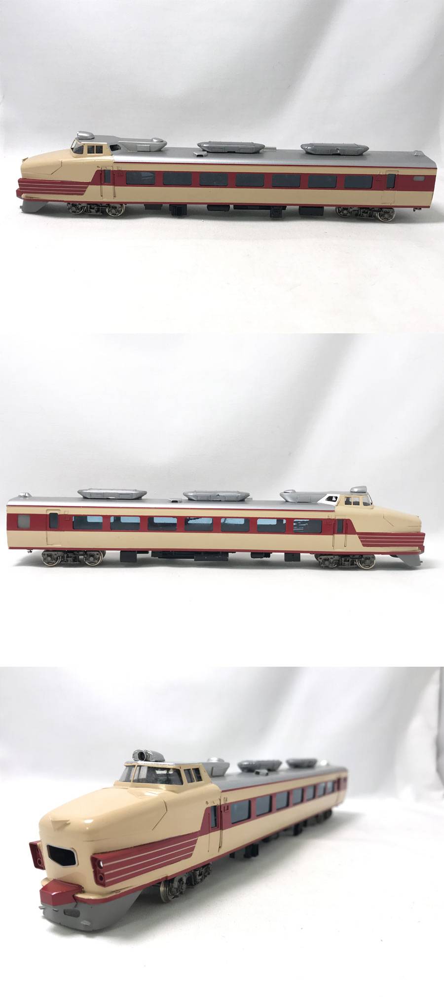 日本代購代標第一品牌【樂淘letao】－ HOゲージ 国鉄181系 山陽本線 直流特急形電車 しおじ MIYAZAWA MOKEI 宮沢模型 現状品