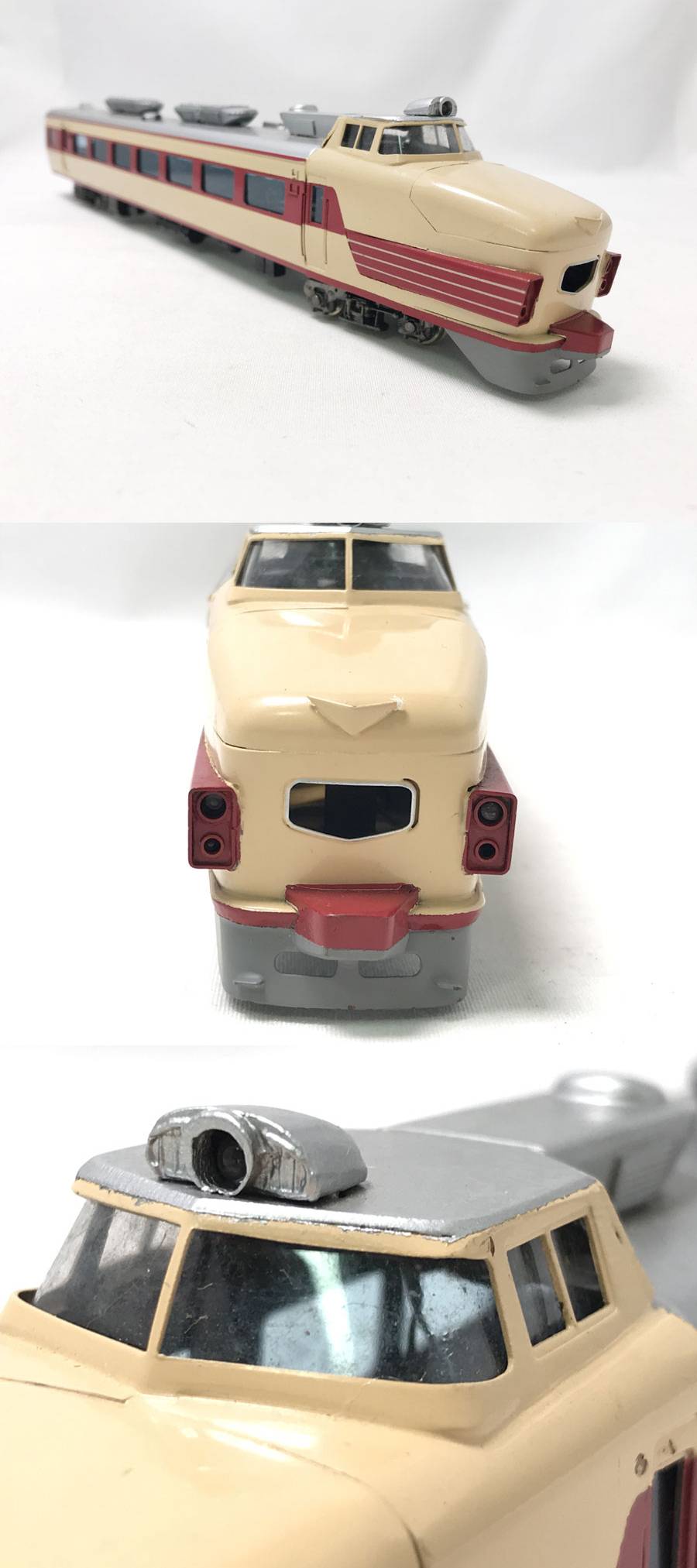 日本代購代標第一品牌【樂淘letao】－ HOゲージ 国鉄181系 山陽本線 直流特急形電車 しおじ MIYAZAWA MOKEI 宮沢模型 現状品