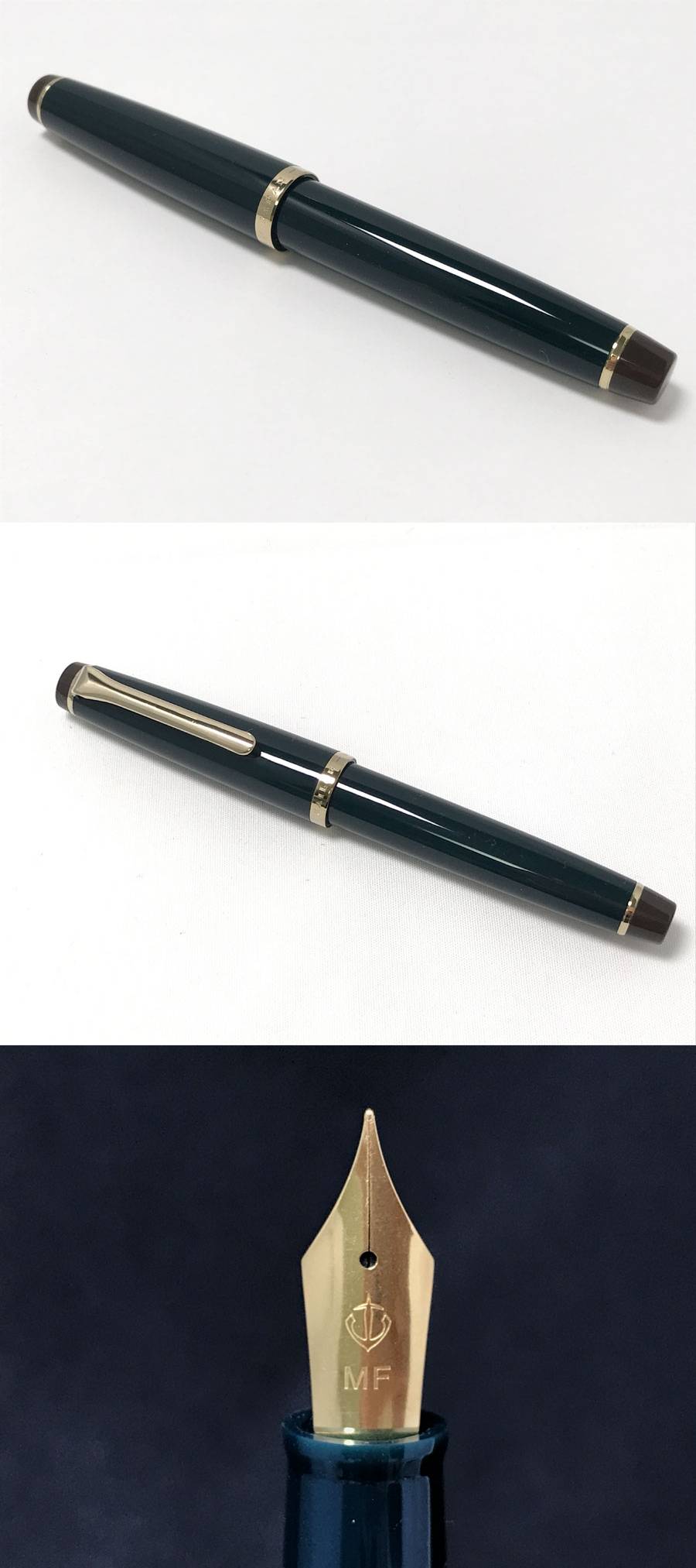 日本代購代標第一品牌【樂淘letao】－ おまとめ2点 万年筆 SAILOR PG-03B レクル ティール グリーン系 カートリッジインク2本・箱付 / ZEBRA SHARBO PIII ...