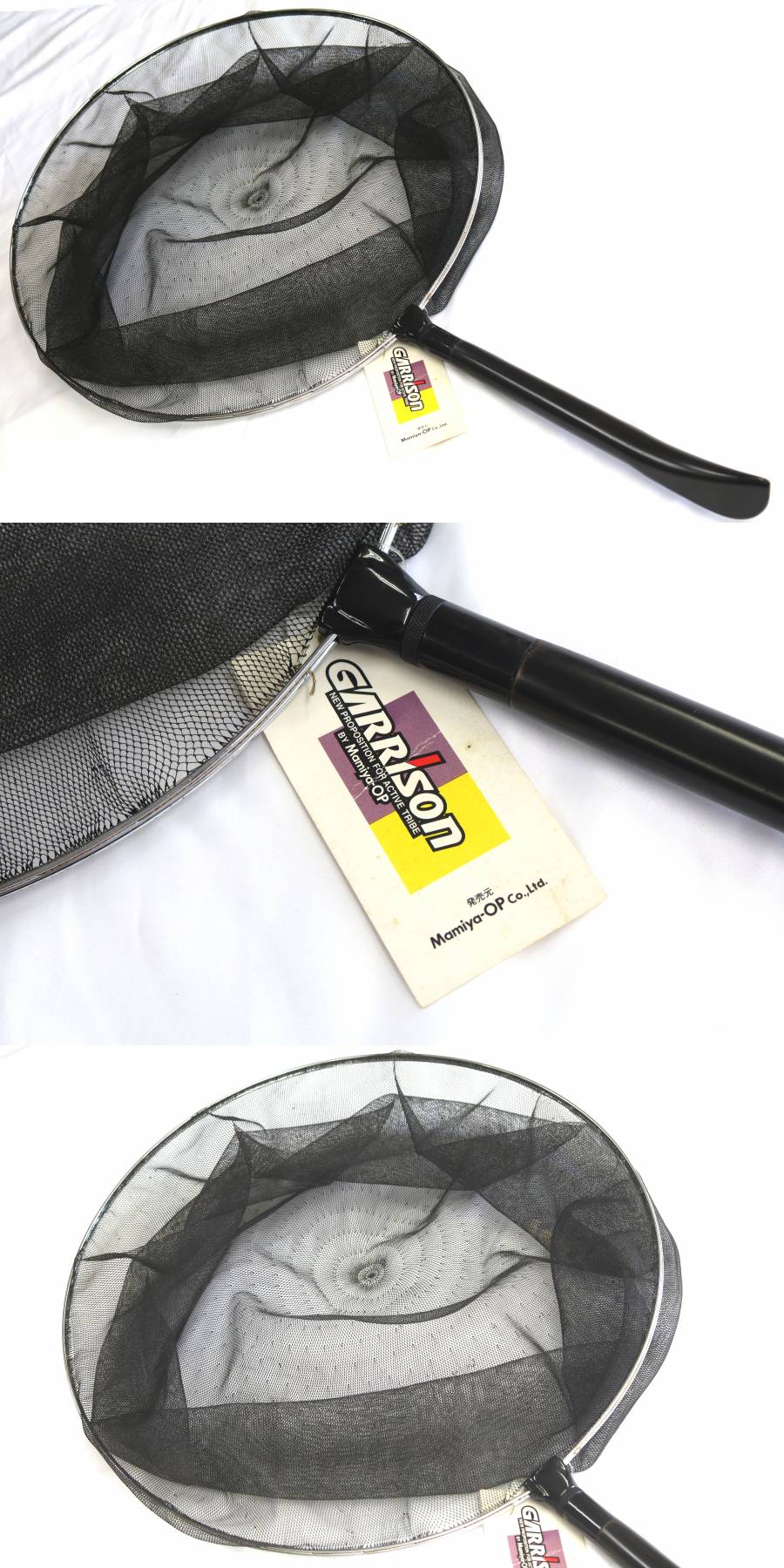 日本代購代標第一品牌【樂淘letao】－【未使用品】Mamiya-OP GARRISON 鮎タモ PMS-39 ブラック 39cm 釣り用具 ...