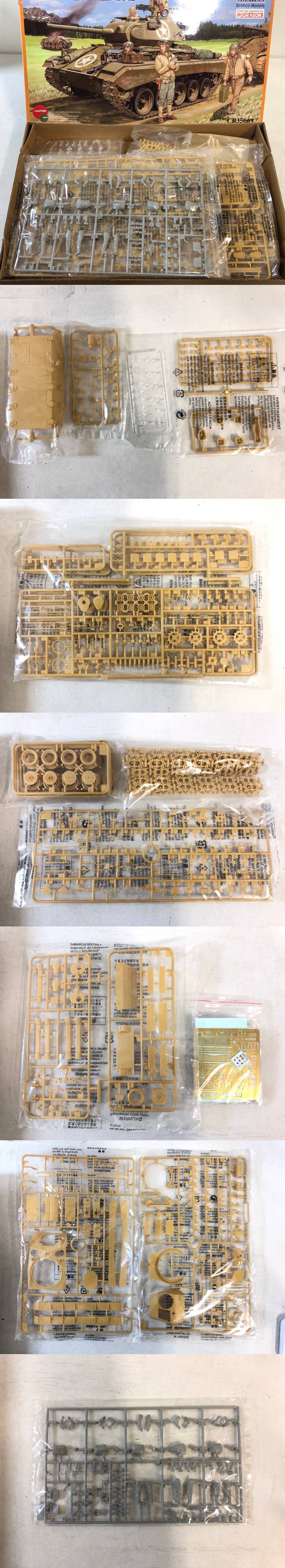 日本代購代標第一品牌【樂淘letao】－【未組立プラモデル】BRONCO 1/35 US LIGHT TANK M24 ”チャーフィー” 軽戦車 大戦型 +戦車兵4体 CHAFFEE ...